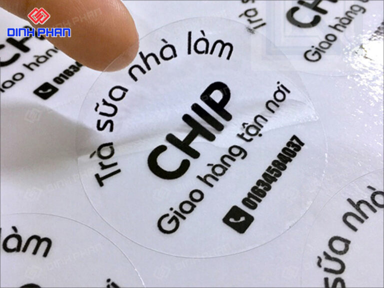 Dịch Vụ In UV Decal Sắc Nét, Giá Rẻ - DinhPhanGroup